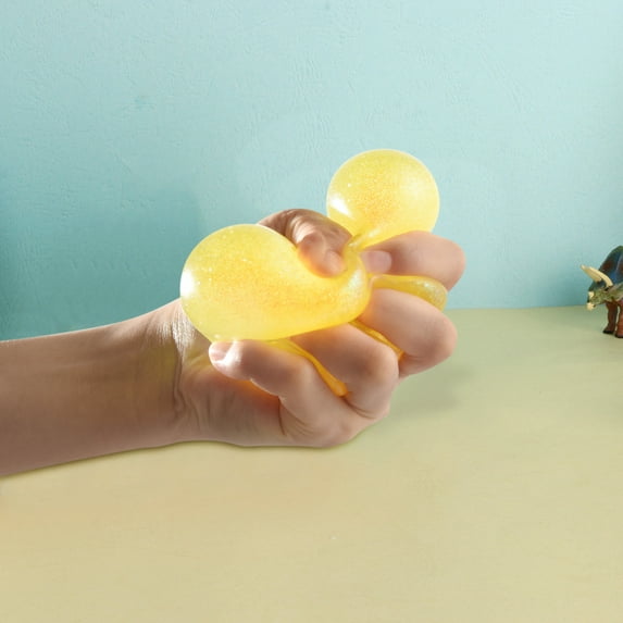 ABPWLY Toys Stress Relief Balls Exercise Hand Grip Glitter Color Hand ...