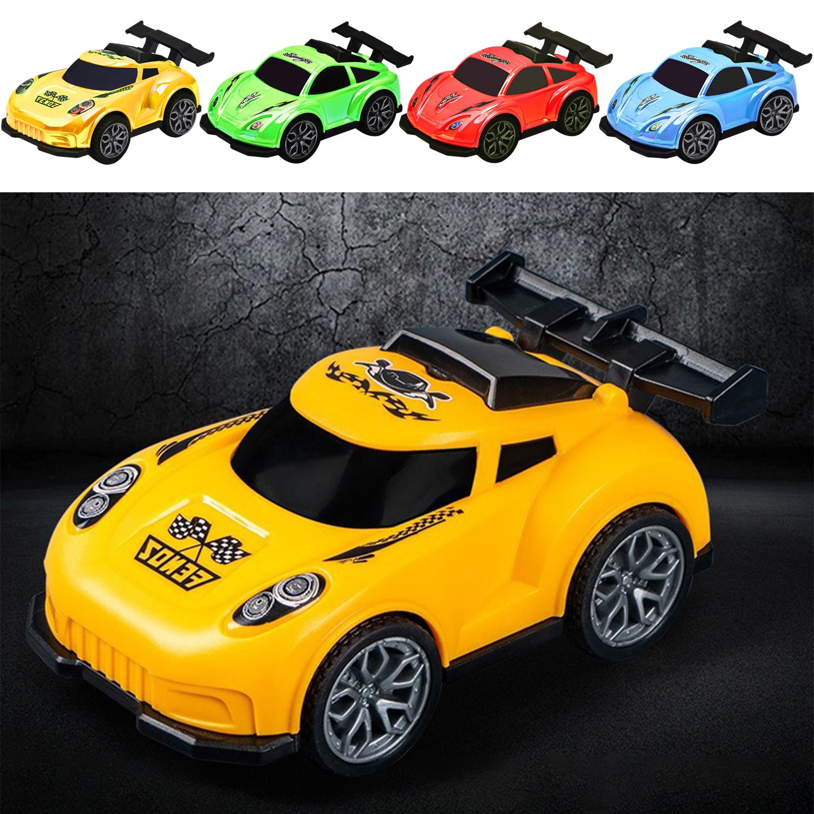 ABPWLY Toys Stunt Car for Kids Double Sided Flip Off Road 4WD Toy Truck ...