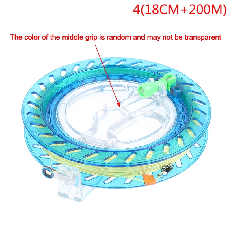 ABS 18cm Crystal kite string reel with Ball 200m line with lock Fishing ...