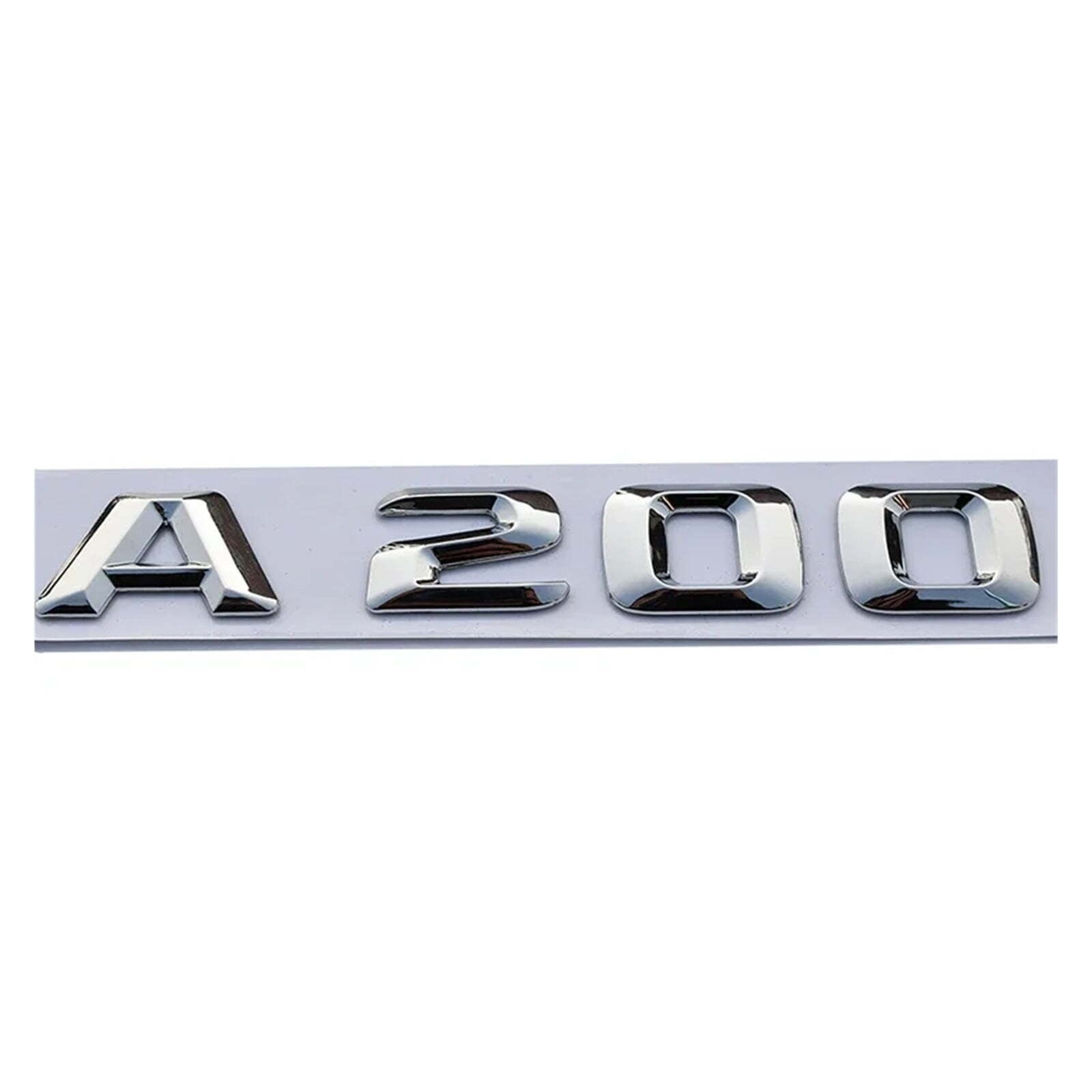 ABS 3D Chrome Car Letters Rear Trunk Emblem Badge Logo Stickers Fit For ...