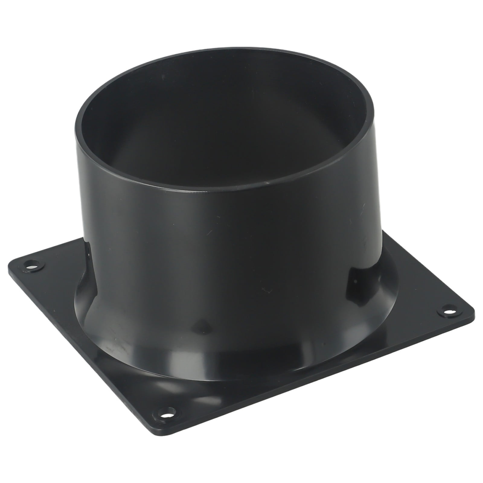 ABS Air Vent Duct Connector Wall Flange Connector Adapter For ...