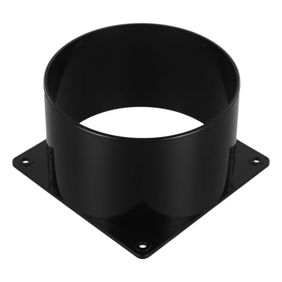 ABS Air Vent Duct Connector Wall Flange Connector Adapter For ...
