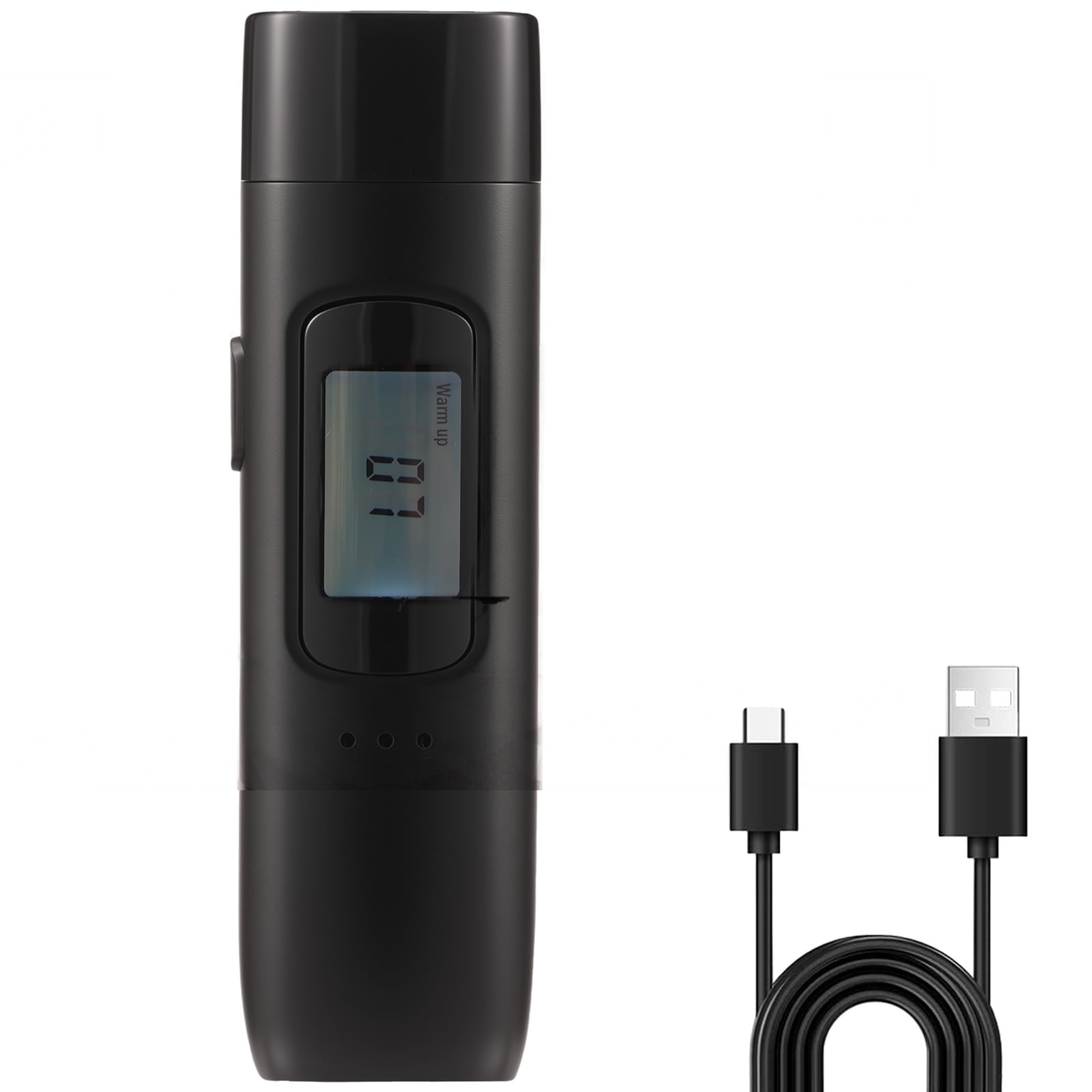 ABS Alcohol Detector Non Contact Alcohol Breath Tester Easy Charging ...