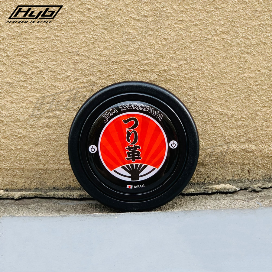ABS Aluminum JDM Horn Button Racing Auto Decoration Modified Car ...