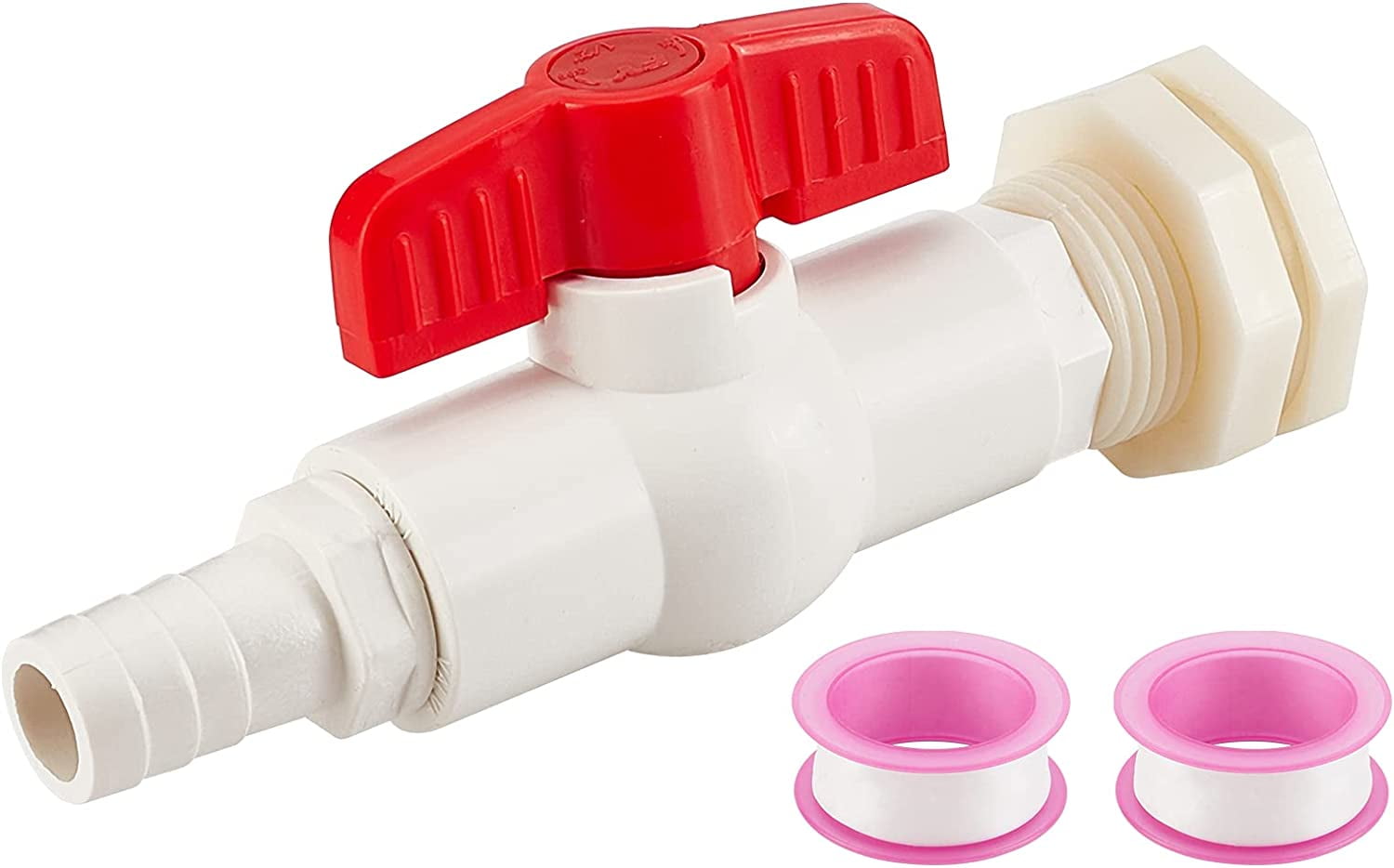 ABS Barrel Spigot Faucet Kit 1/2 Inch Plastic Valve with Bulkhead ...