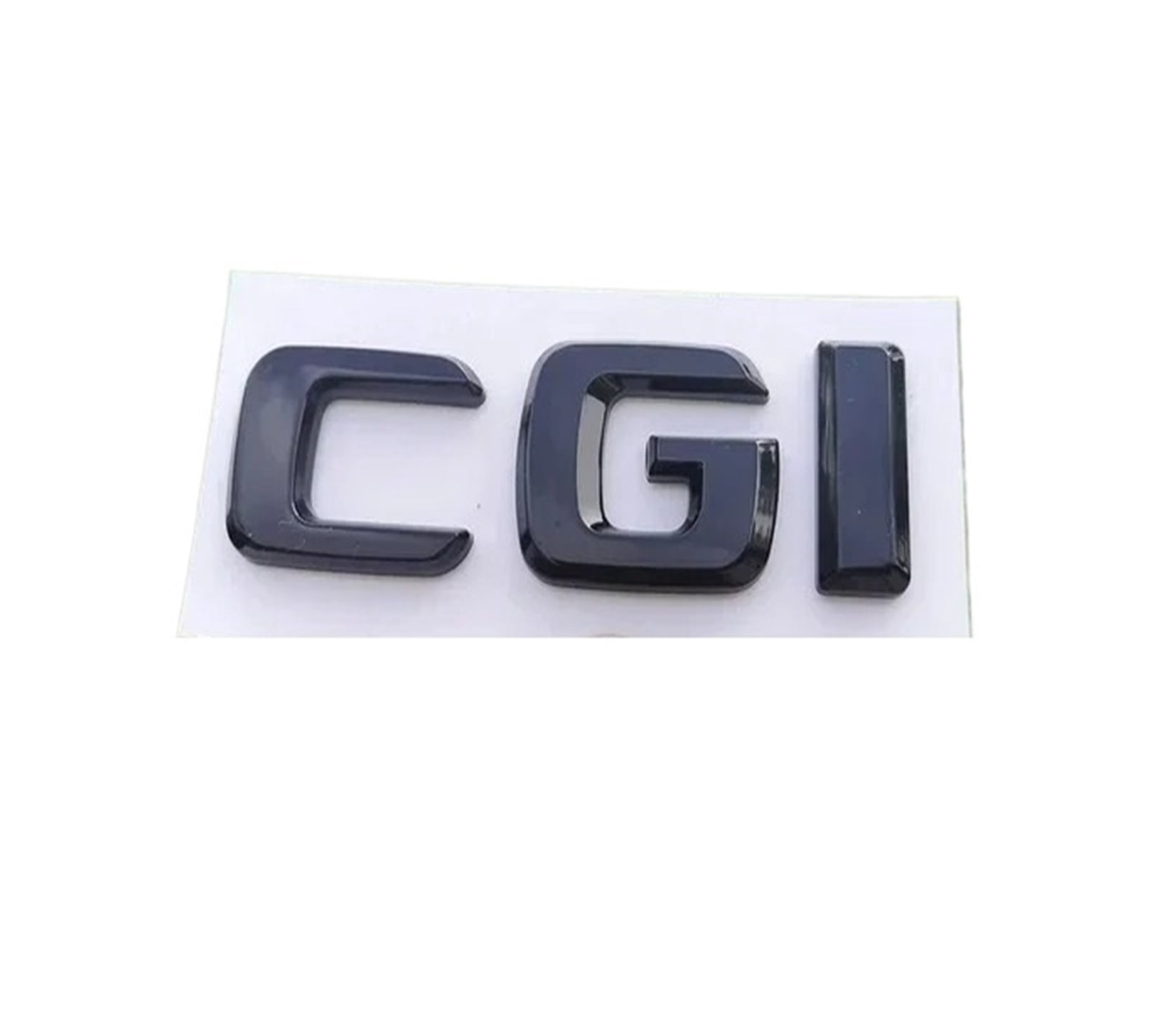 ABS Black Chrome 3d Letters For Car Trunk Badge Fit For Mercedes Benz ...