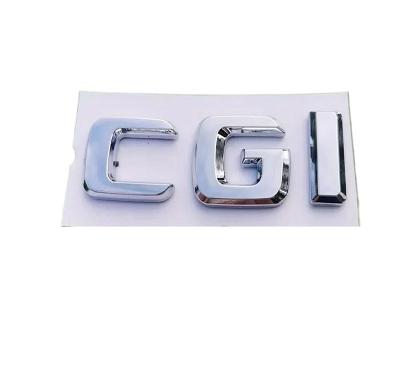 ABS Black Chrome 3d Letters For Car Trunk Badge Fit For Mercedes Benz ...