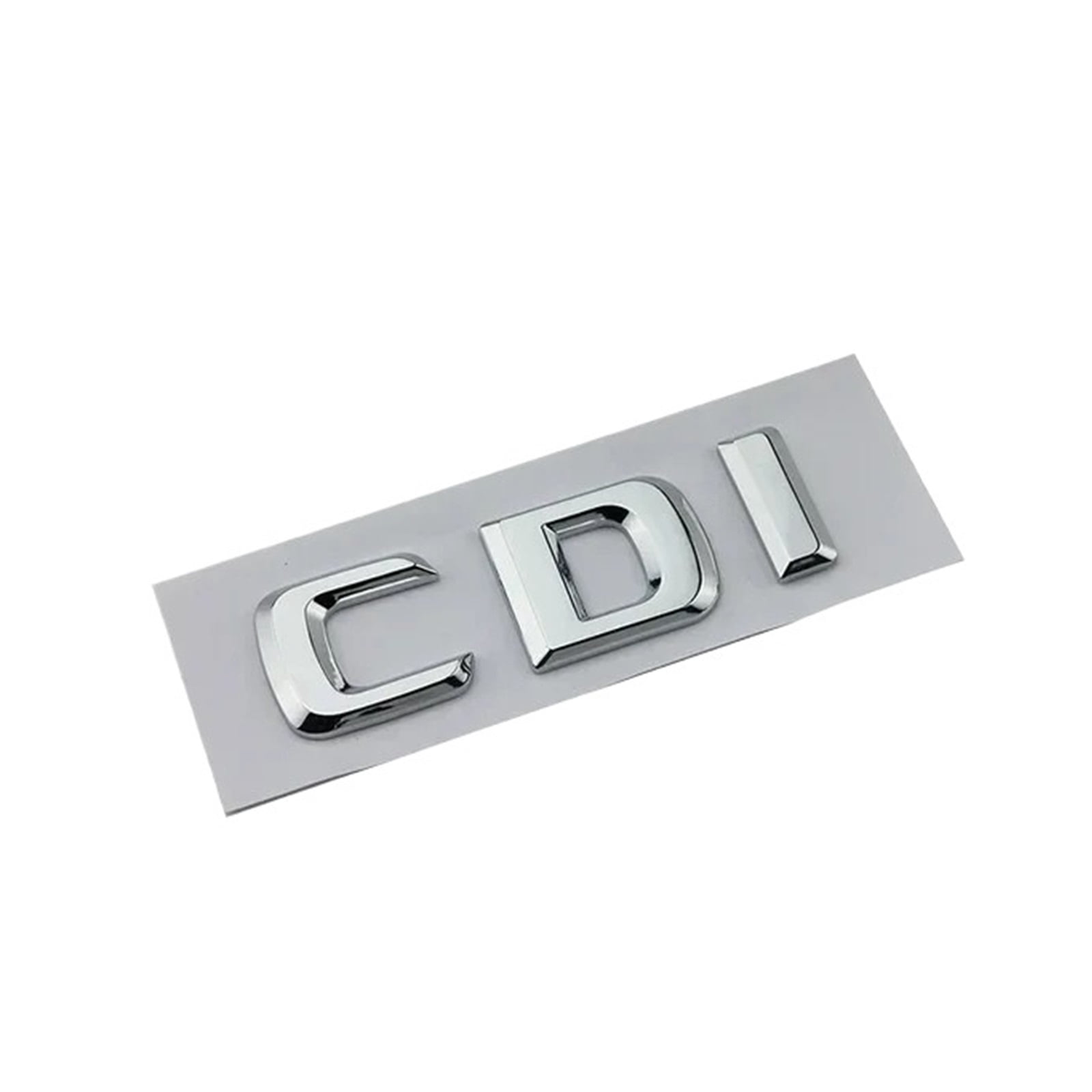 ABS Black Chrome 3d Letters For Car Trunk Badge Fit For Mercedes Benz ...
