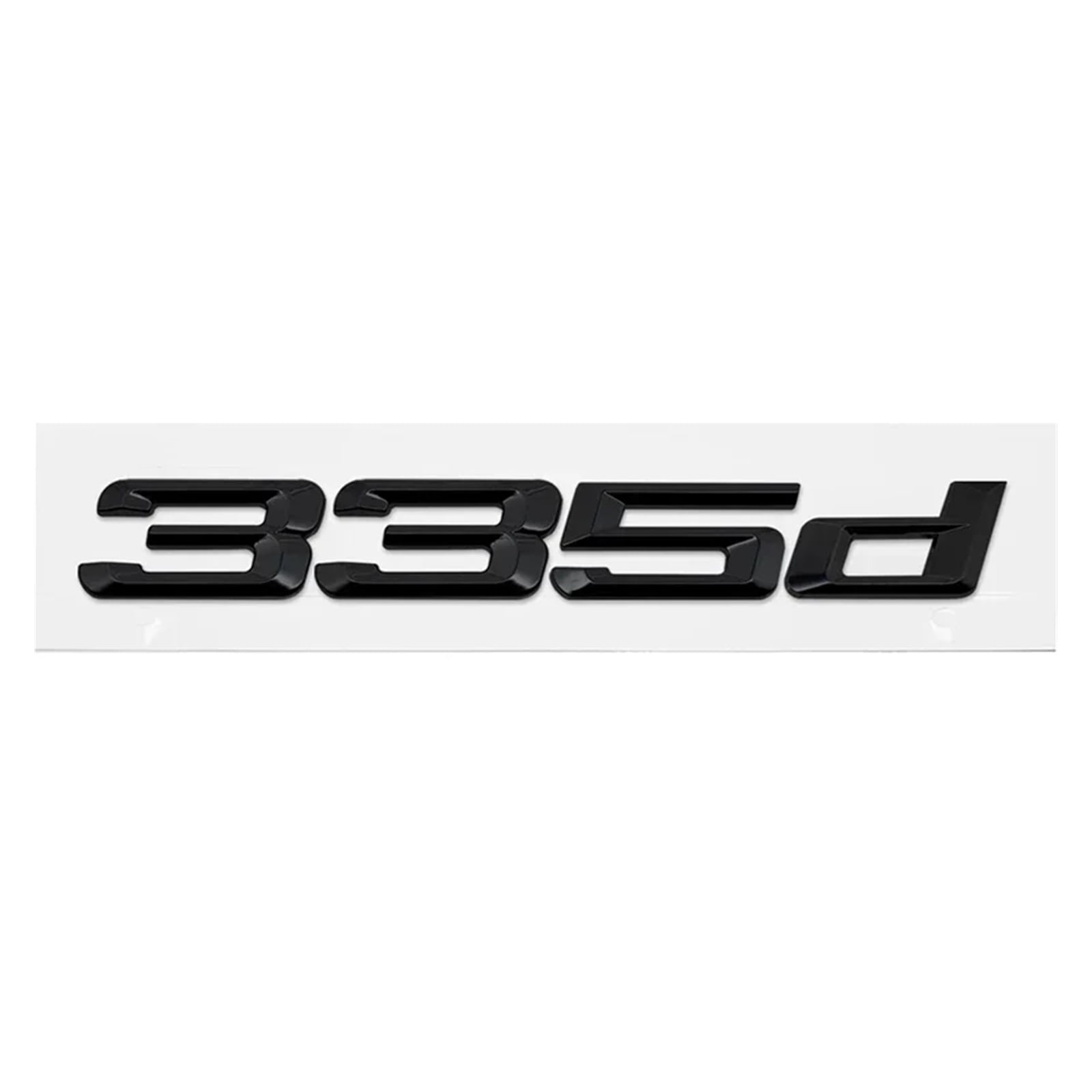 ABS Car Rear Trunk Letters Logo Badge Emblem Sticker Compatible with 3 ...