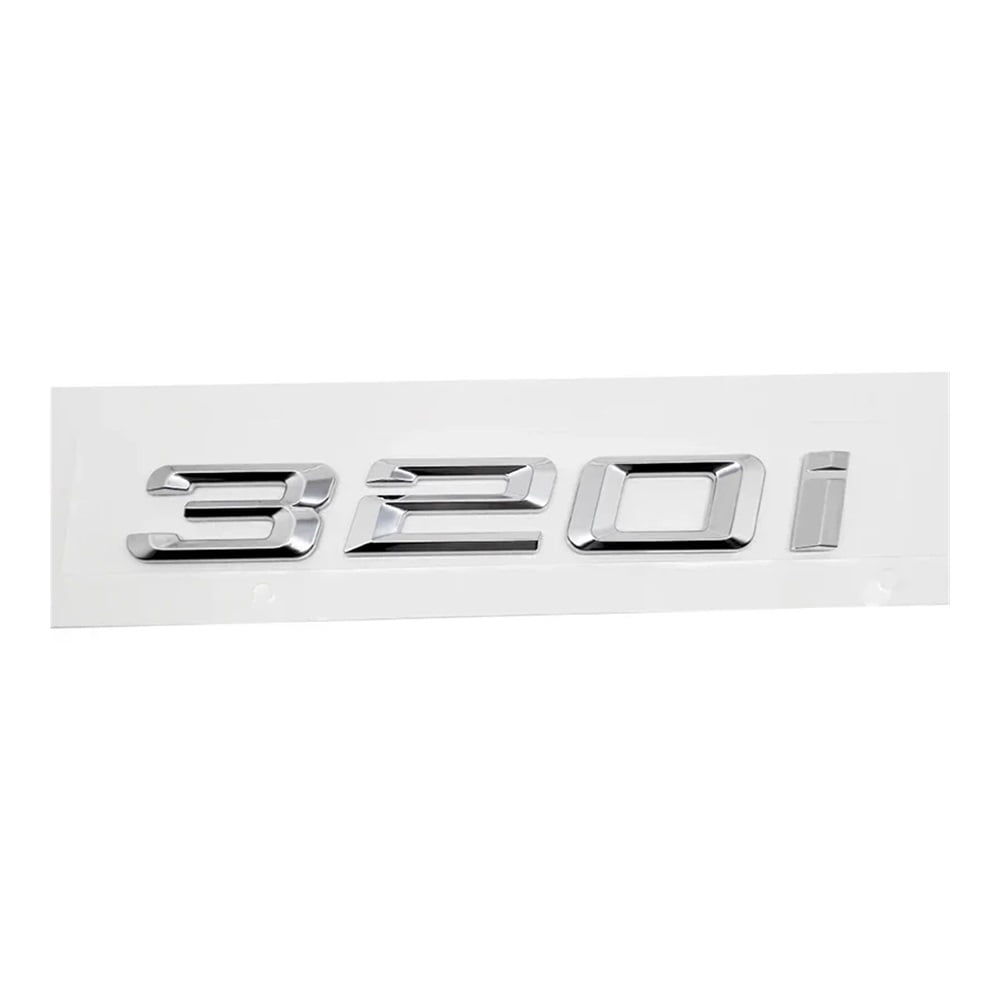 ABS Car Rear Trunk Letters Logo Badge Emblem Sticker For BMW 3 Series ...