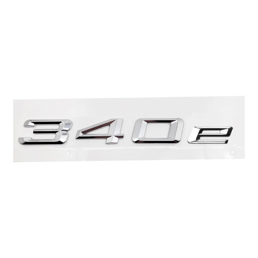 ABS Car Rear Trunk Logo Badge Emblem Sticker For BMW 3 series 316e 328e ...