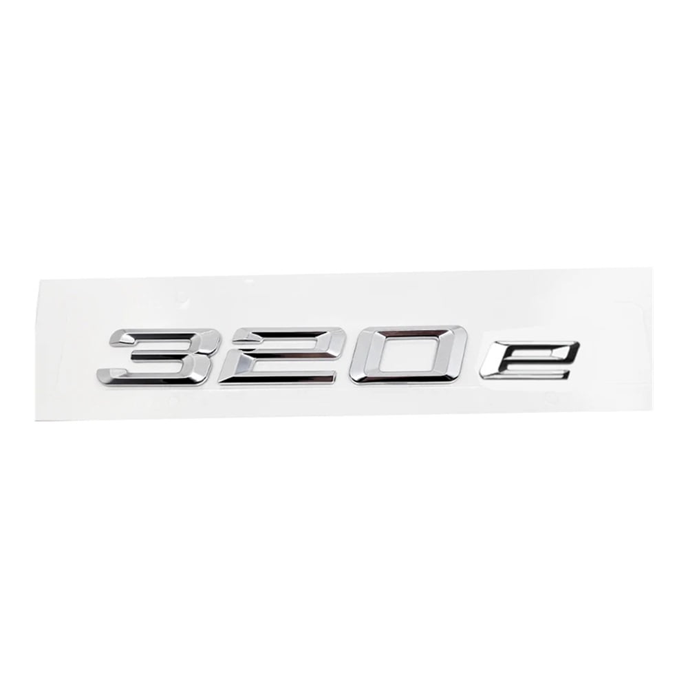 ABS Car Rear Trunk Logo Badge Emblem Sticker For BMW 3 series 316e 328e ...