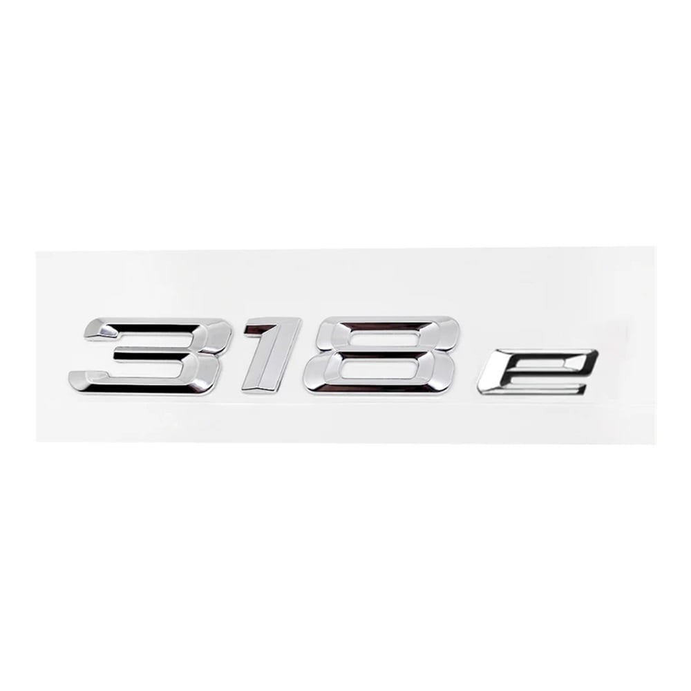 ABS Car Rear Trunk Logo Badge Emblem Sticker For BMW 3 series 316e 328e ...
