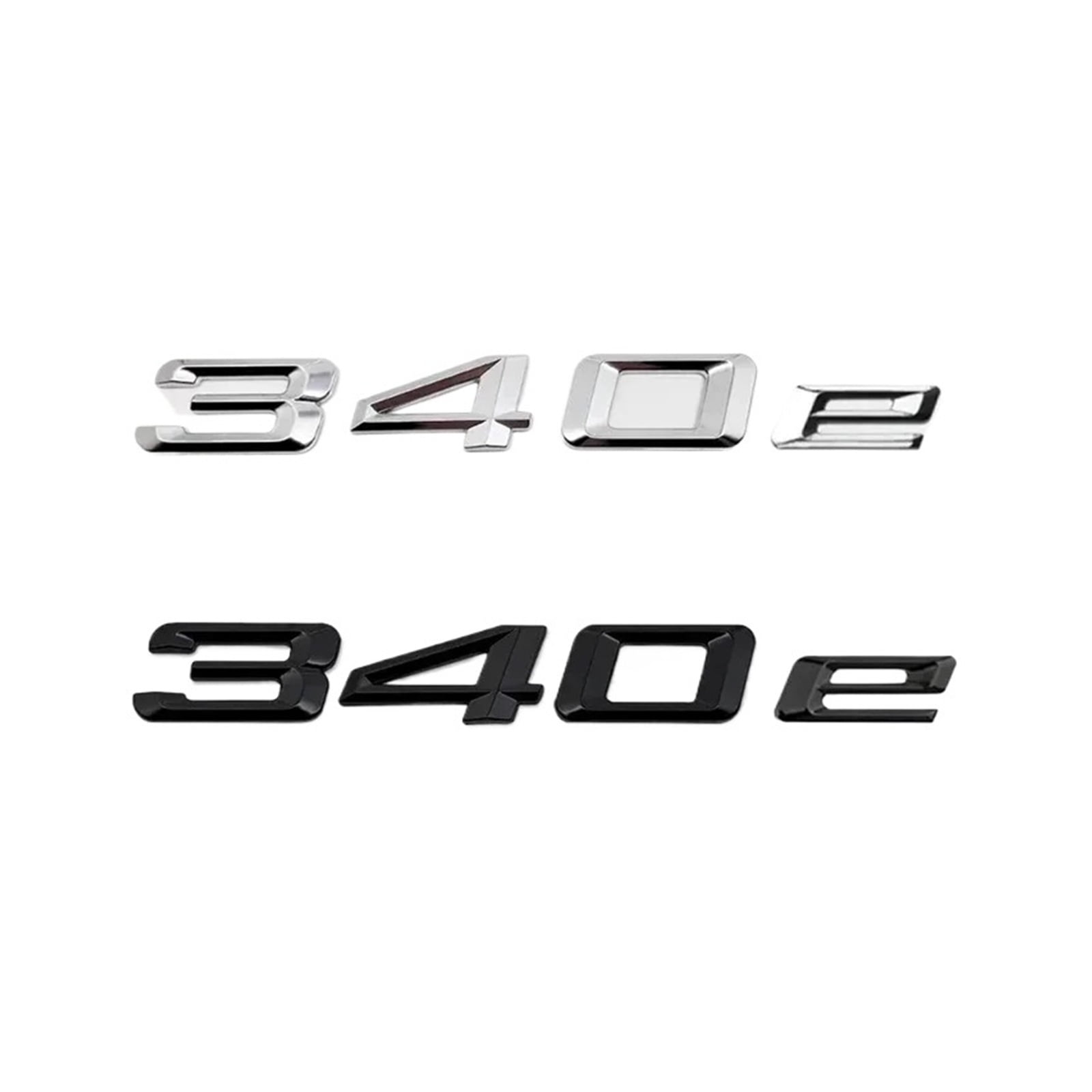 ABS Car Trunk Letters Logo Badge Emblem Sticker compatibility with 316e ...