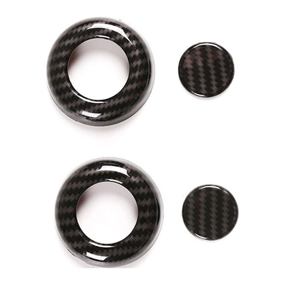 ABS Carbon Front Headrest Buttons Cover For Land Rover for Defender ...