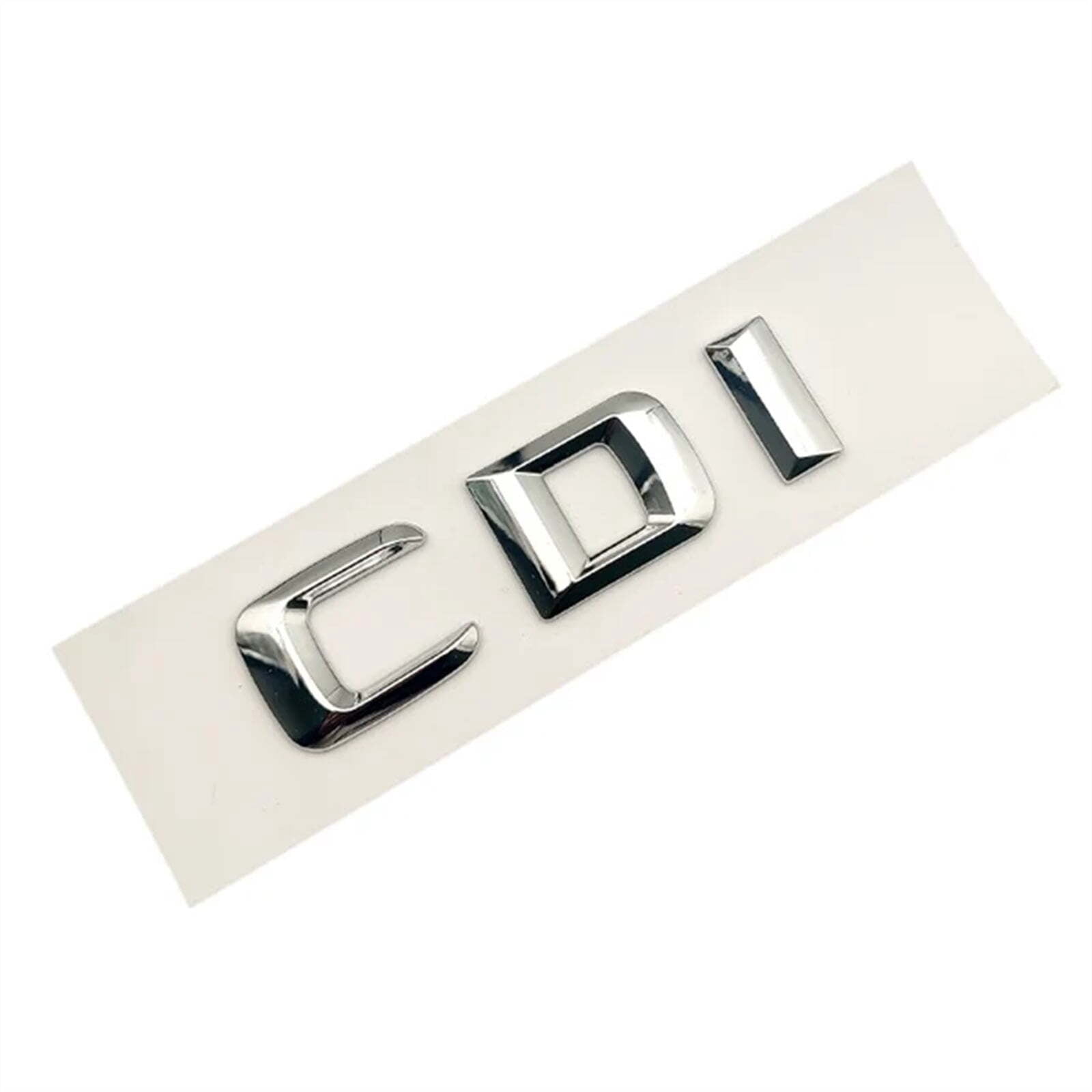 ABS Chrome Black Logo B220 Letters CDI 4 Decal Car Rear Trunk Emblem ...