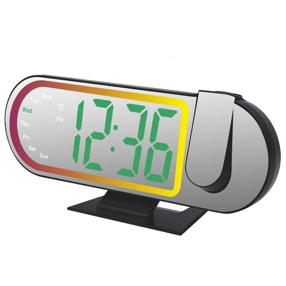 ABS Constructed LED Digital Clock With Night Slide And Customizable ...