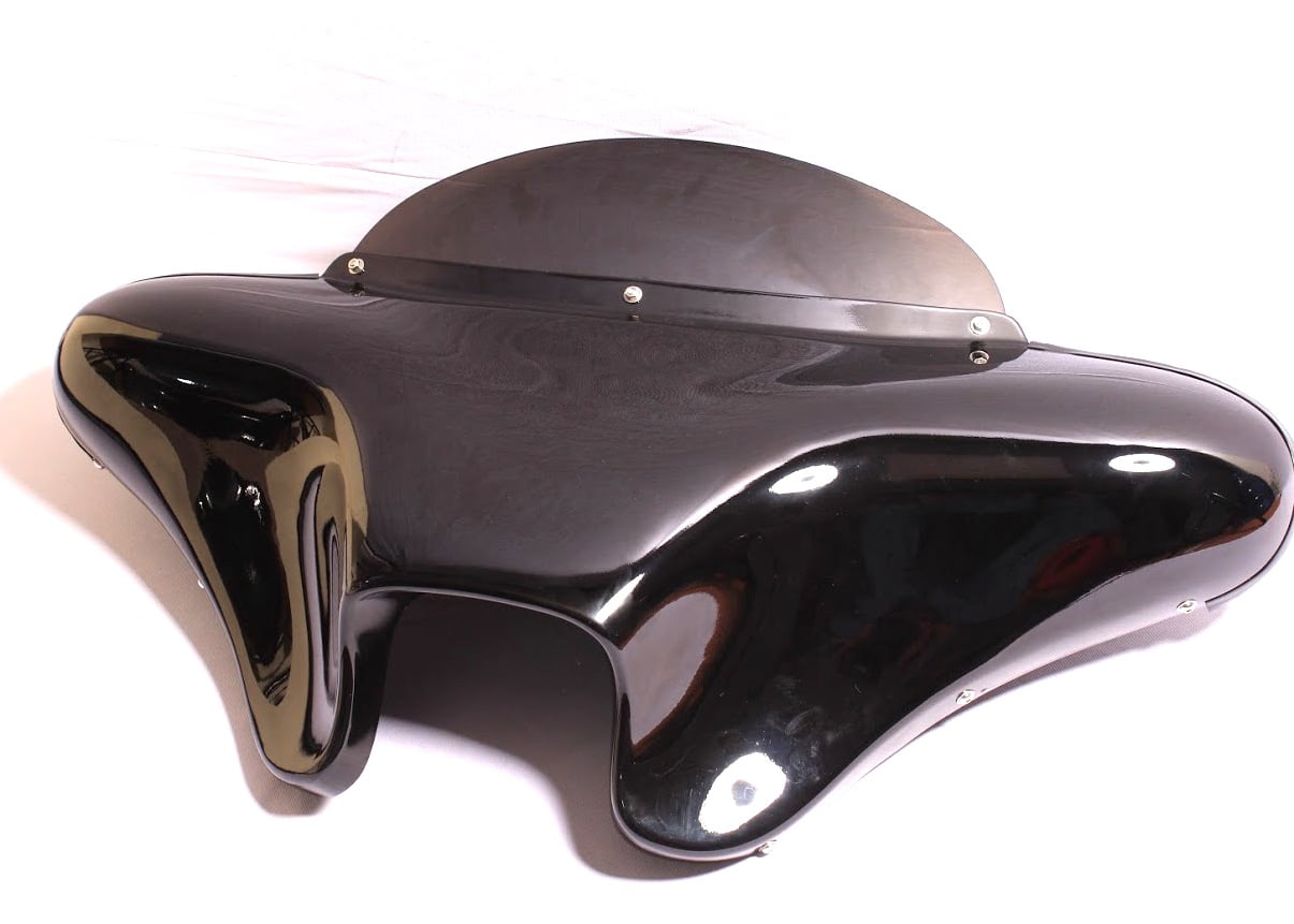 ABS DOUBLE DIN BATWING FAIRING WINDSHIELD for Triumph Thunderbird 2009 ...
