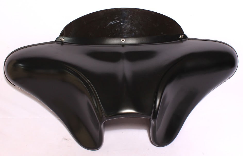 ABS DOULE DIN BATWING FAIRING WINDSHIELD FOR HARLE SPORTSTER SUPER LOW ...