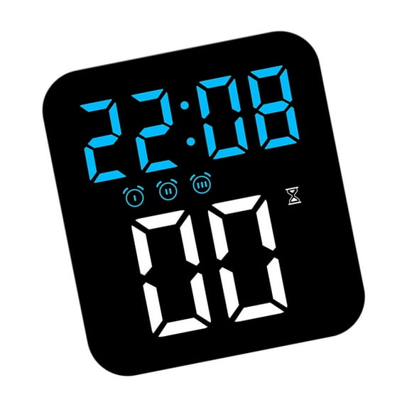 ABS Digital Clock 3 Brightness Adjustment Control Noiseless Movements 3 ...