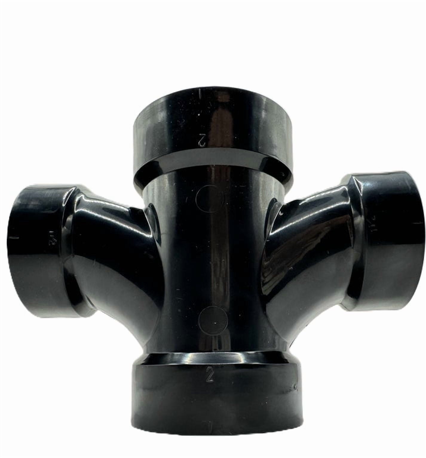 ABS Double Sanitary Tee Reducing - Walmart.com