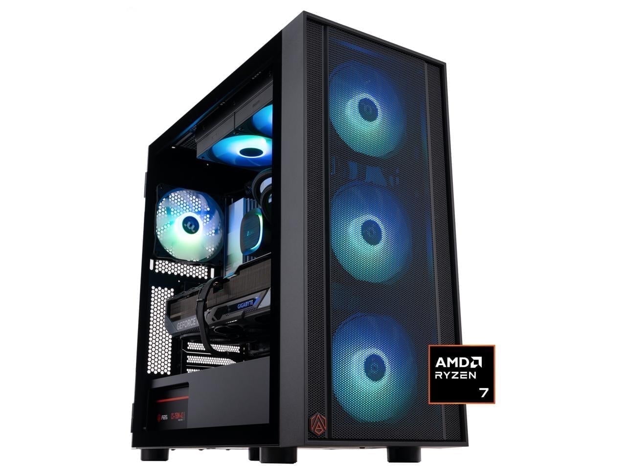 ABS Eurus Ruby Gaming PC - Windows 11 - AMD Ryzen 7 9800X3D - GeForce RTX 5070 Ti - DLSS 4 - AI ...