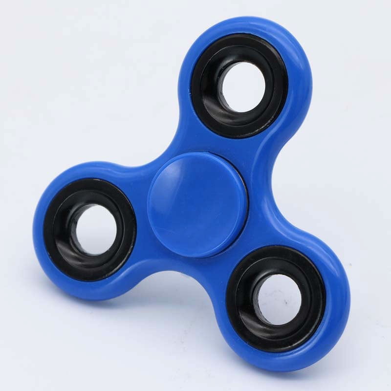ABS Fidget Spinner EDC Spinner For Autism ADHD Anti Stress Tri-Spinner ...