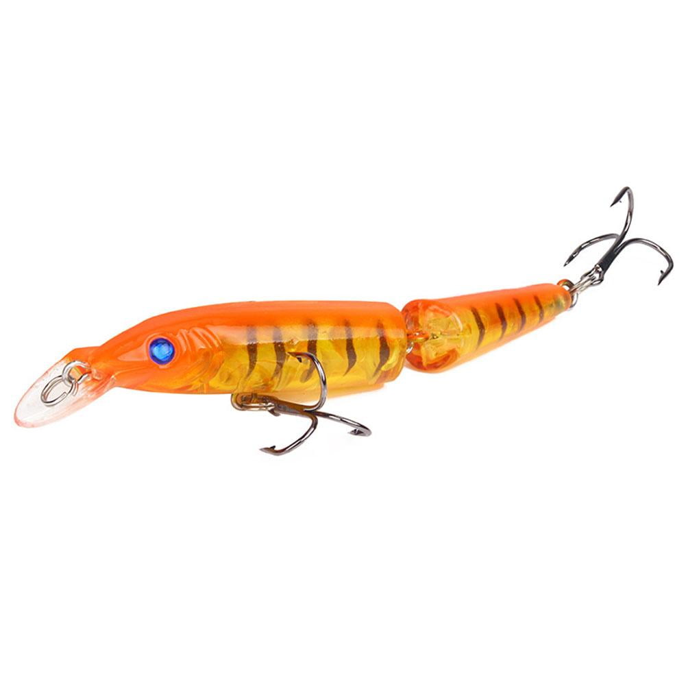 ABS Fish Lure with 3D Fish Eye Design, Double-Jointed for Enhanced ...