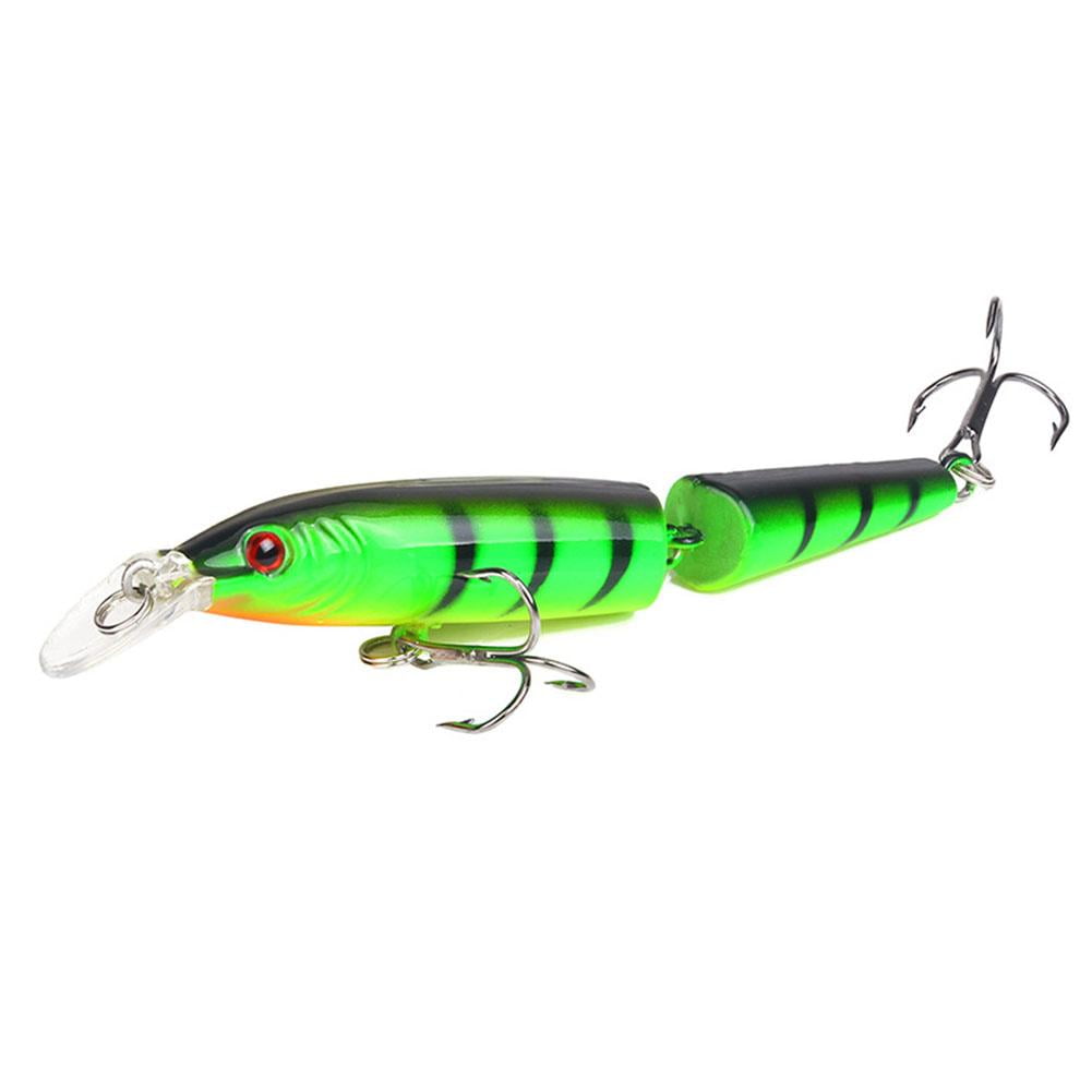 ABS Fish Lure with 3D Fish Eye Design, Double-Jointed for Enhanced ...
