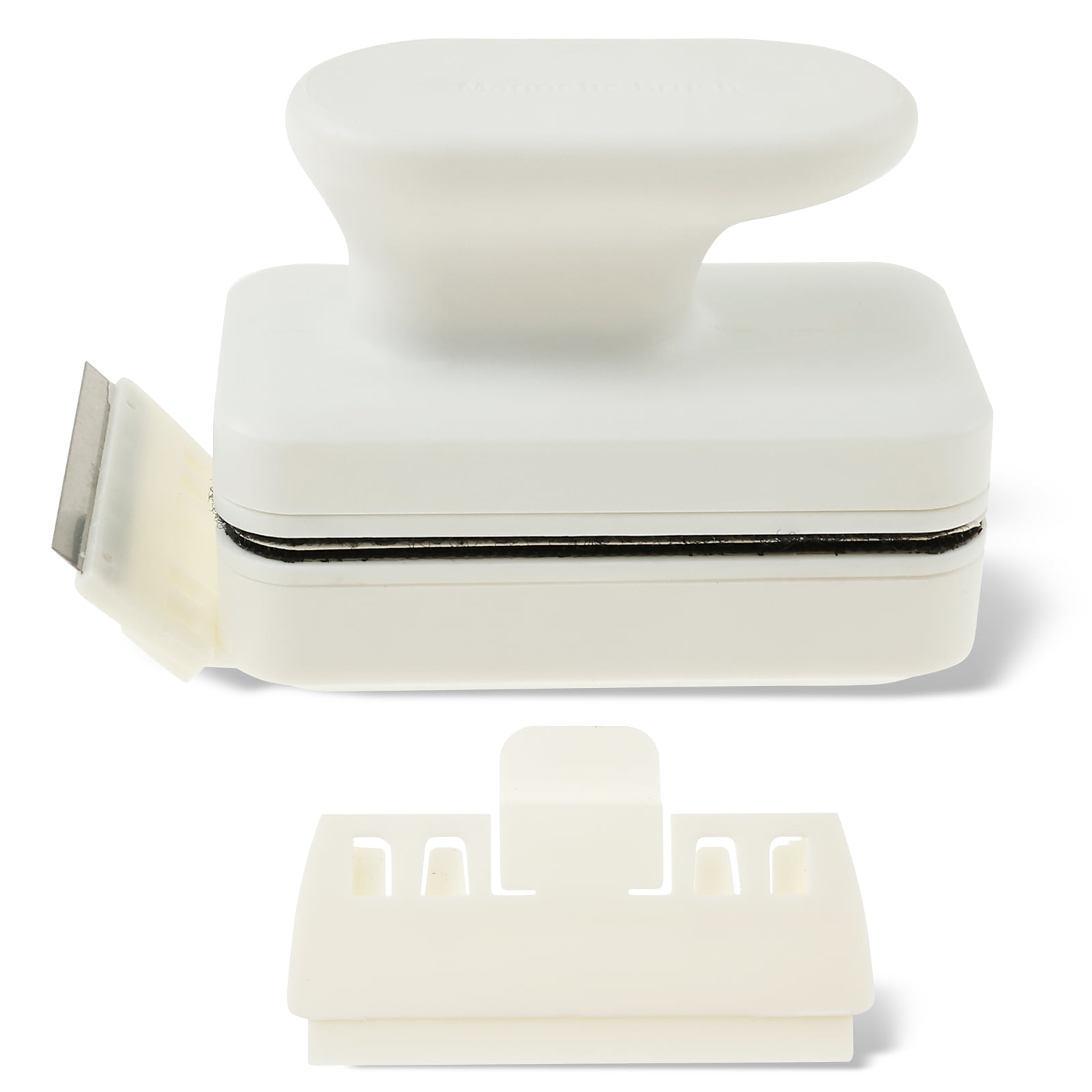 ABS Fish Tank Magnet Scraper with 2 Detachable Scraper for Algae ...