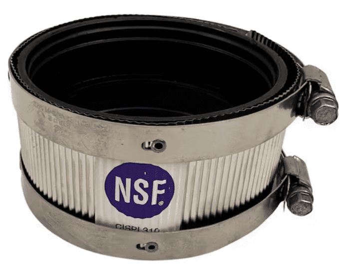 ABS Fitting 2" No Hub Coupling - Walmart.com