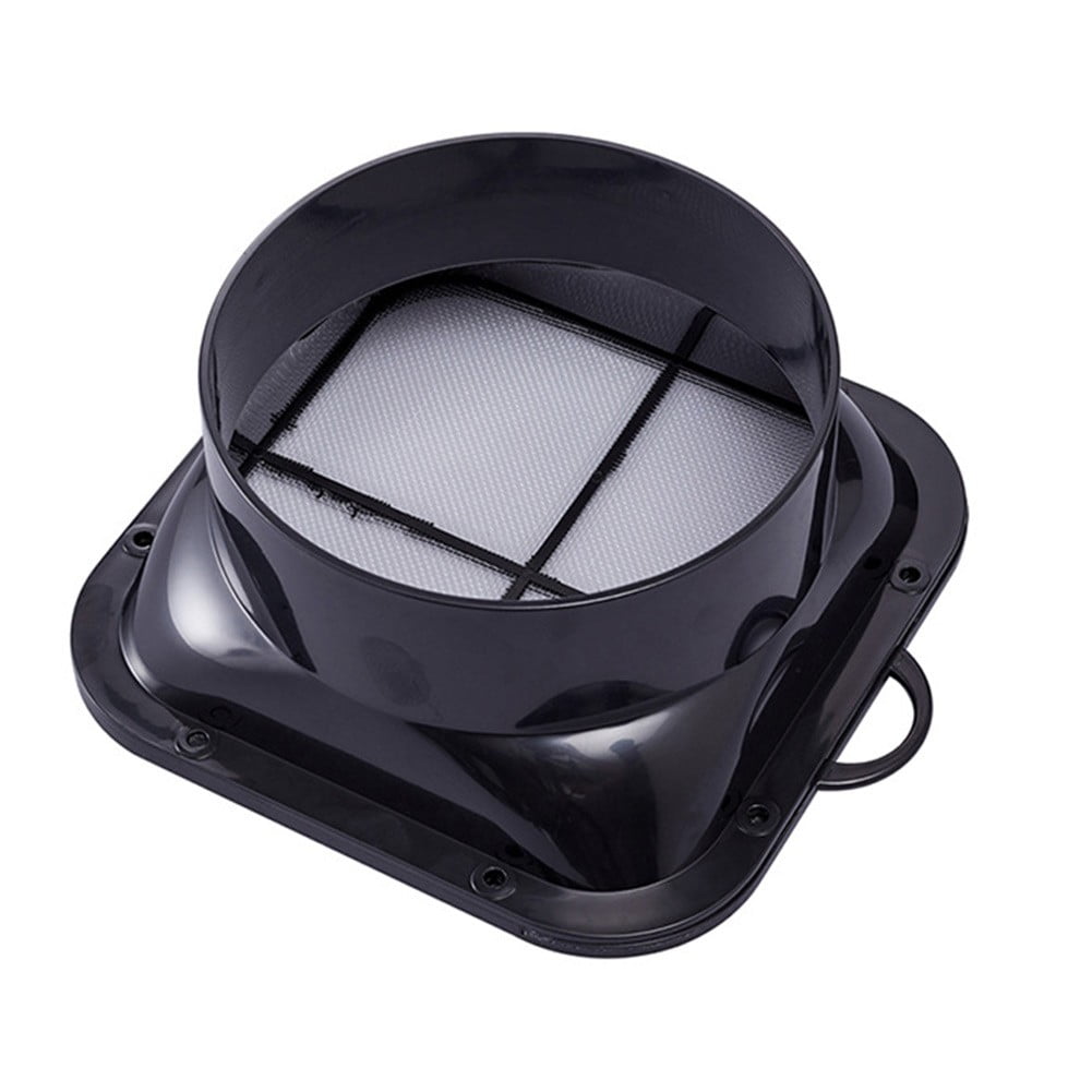 ABS Flange Duct Fan Hose Connector Air Ventilation Adapter For Kitchen ...