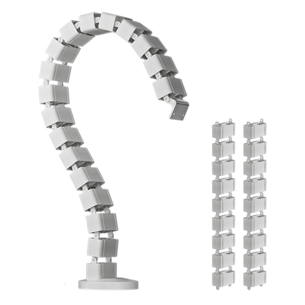 ABS Friendly Cable Management Tube For Desk Wire Organization Office ...