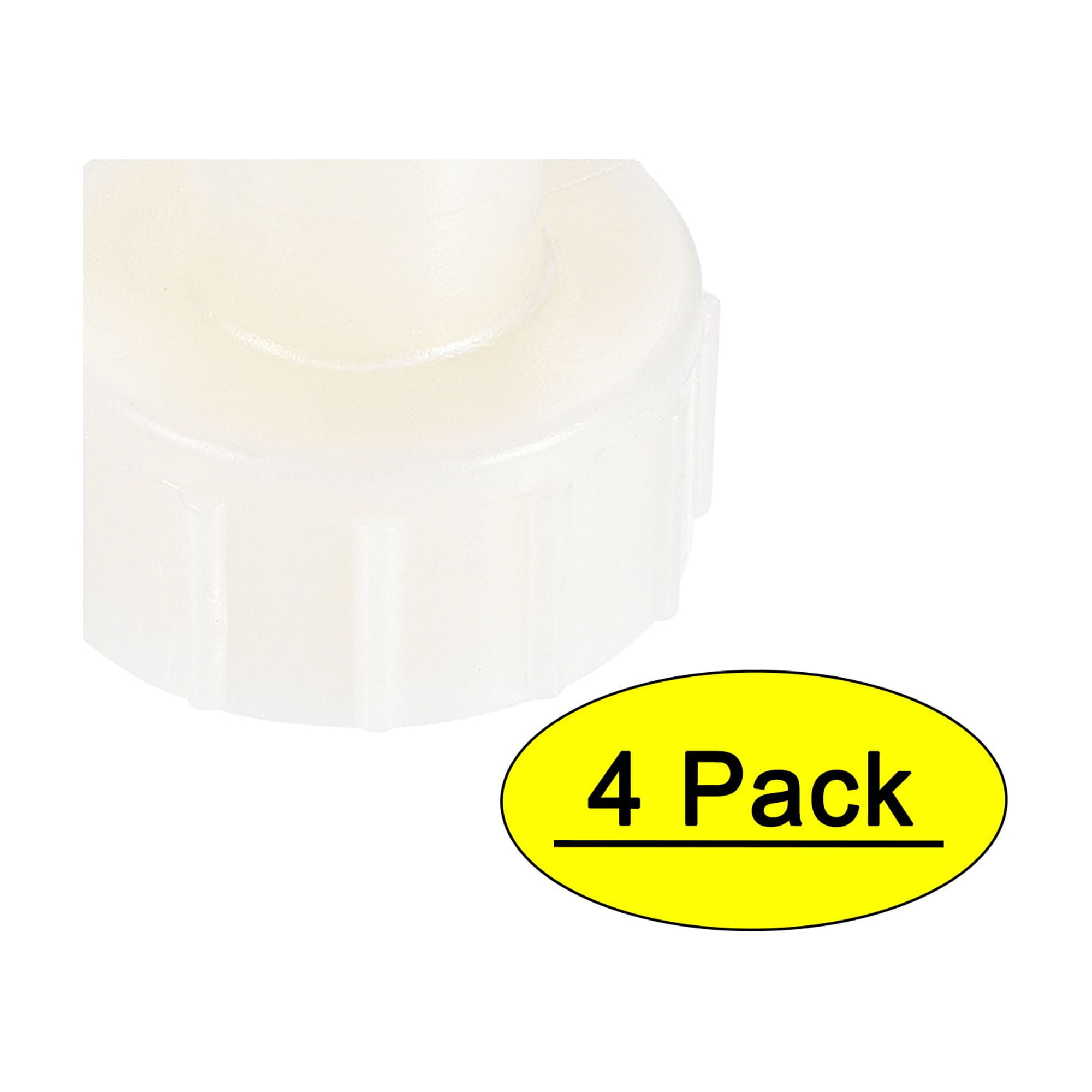ABS Hose Barb Fittings Coupler, 12mm Barb x G1/2 Female Thread, White ...