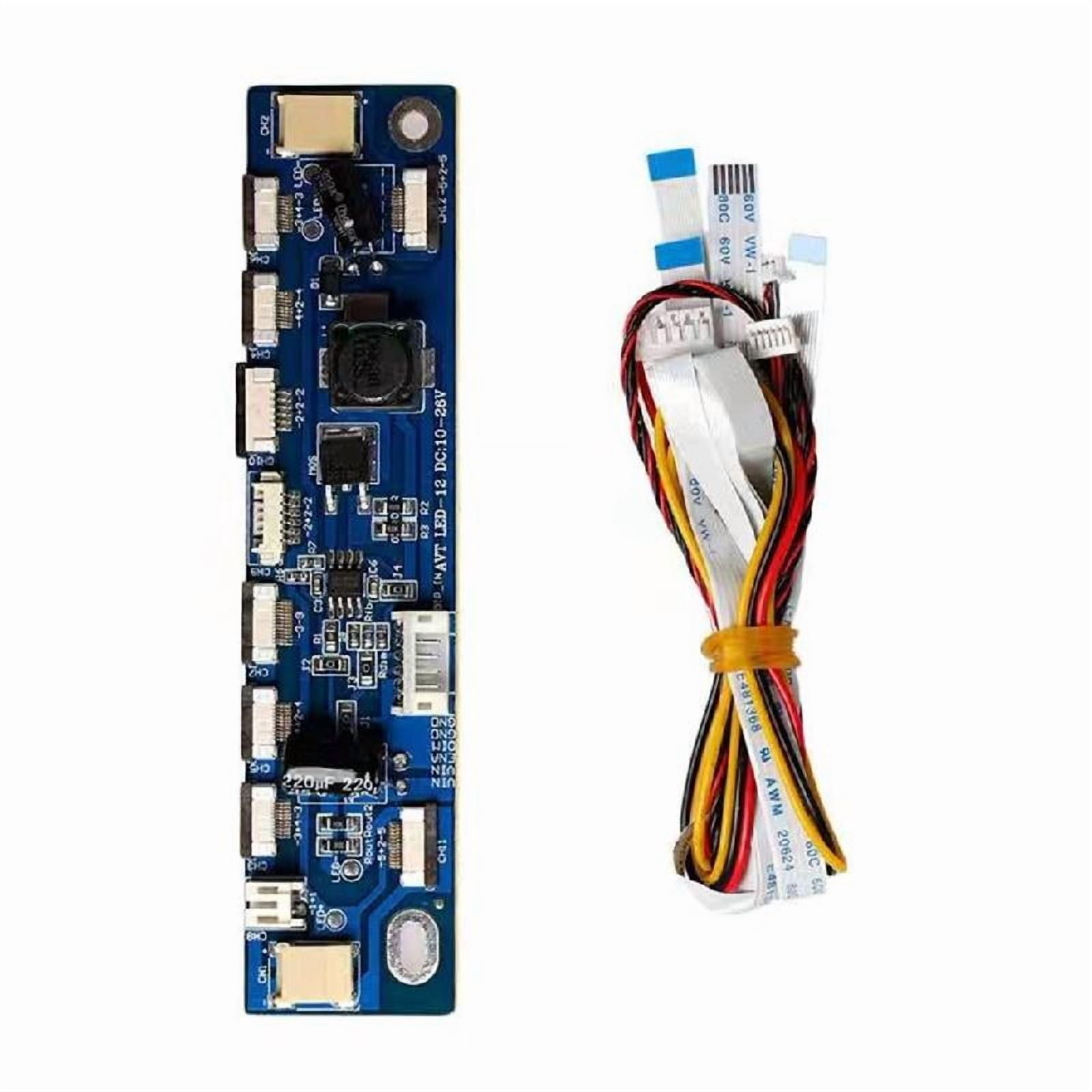 ABS LED Boosters Panel Inverter Driver Board Supports 2P 6P 10P 12P ...