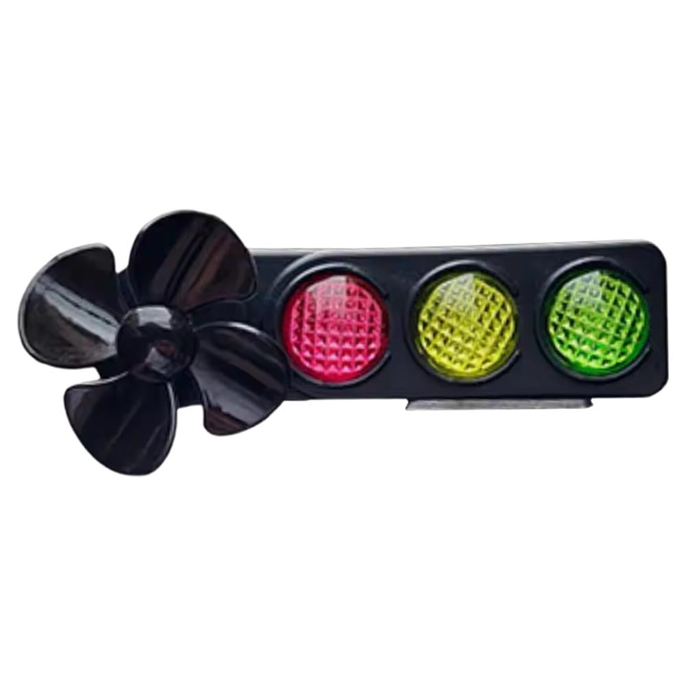 ABS Material Wind-Powered Motorcycle Decorative LED Lights for ...