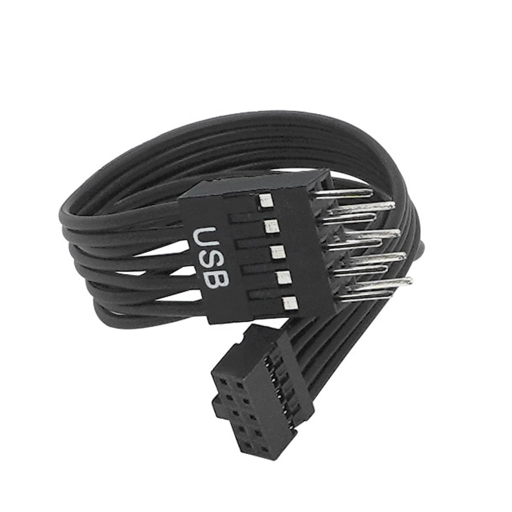 ABS Metal PVC Construction 9Pin To 10Pin USB Adapter Cable For Computer ...