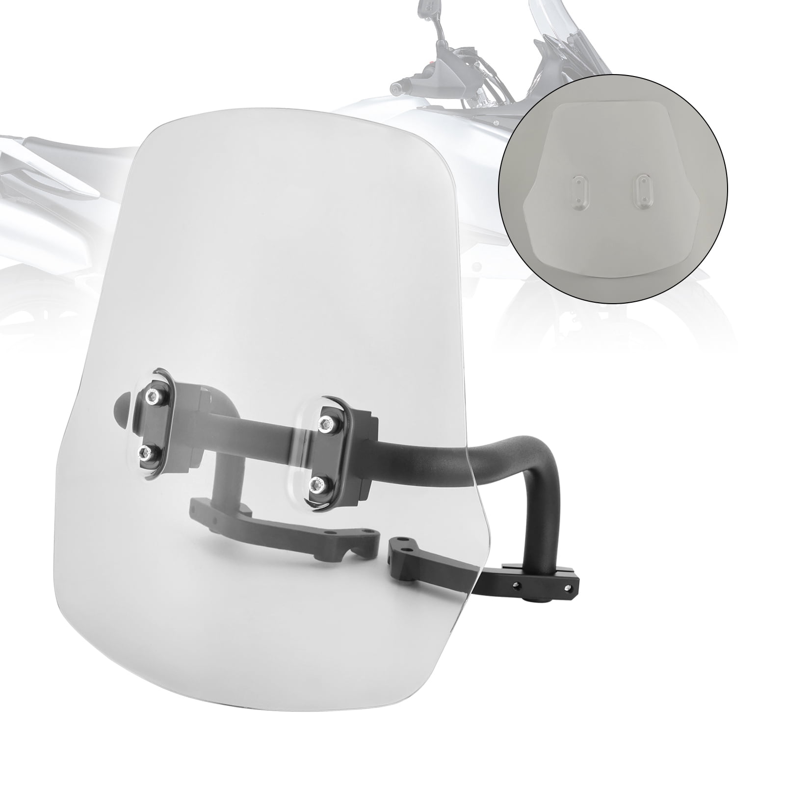ABS Motorcycle Windshield for Honda Hunter Cub CT125 - 2019-2023, Clear ...