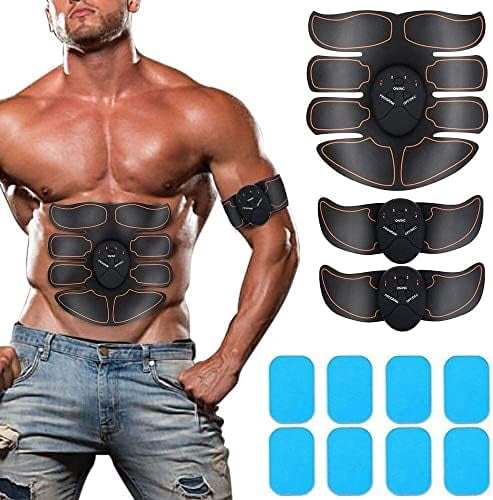 ABS Muscle Stimulator, Abdominal Muscle Toner ABS Training Workout Belt ...