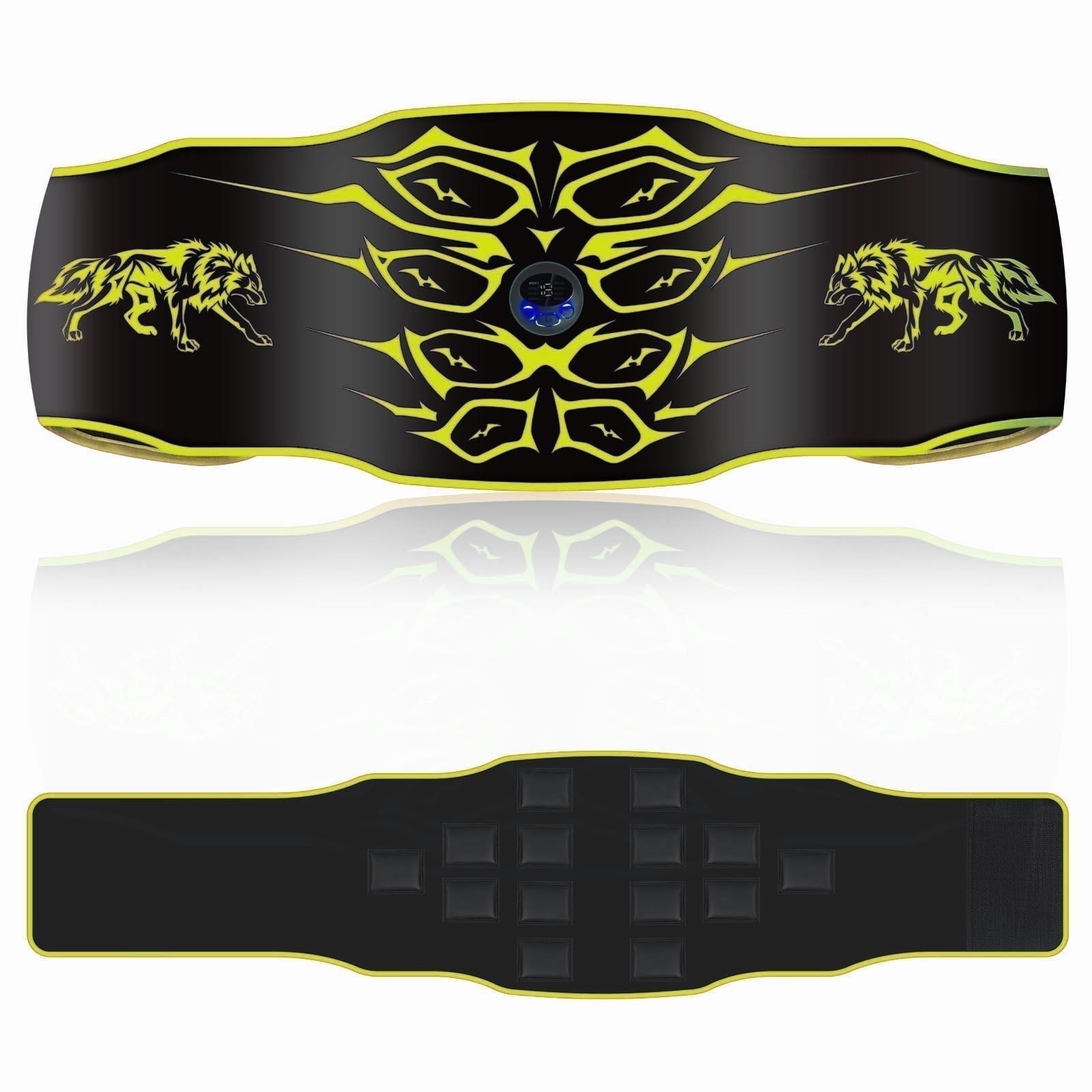 ABS Muscle Trainer Belt, Washable Abs Workout Belt, Large Abs Toning ...