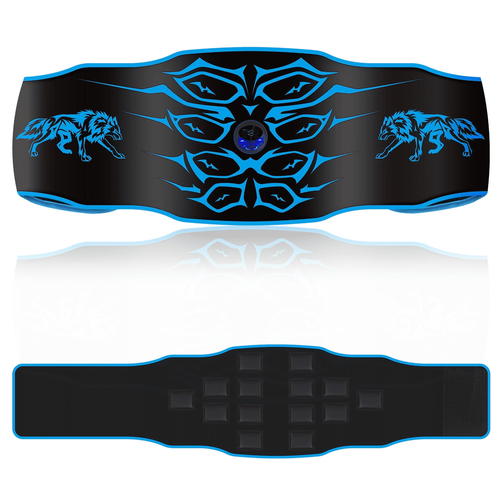 ABS Muscle Trainer Belt, Washable Abs Workout Belt, Large Abs Toning ...