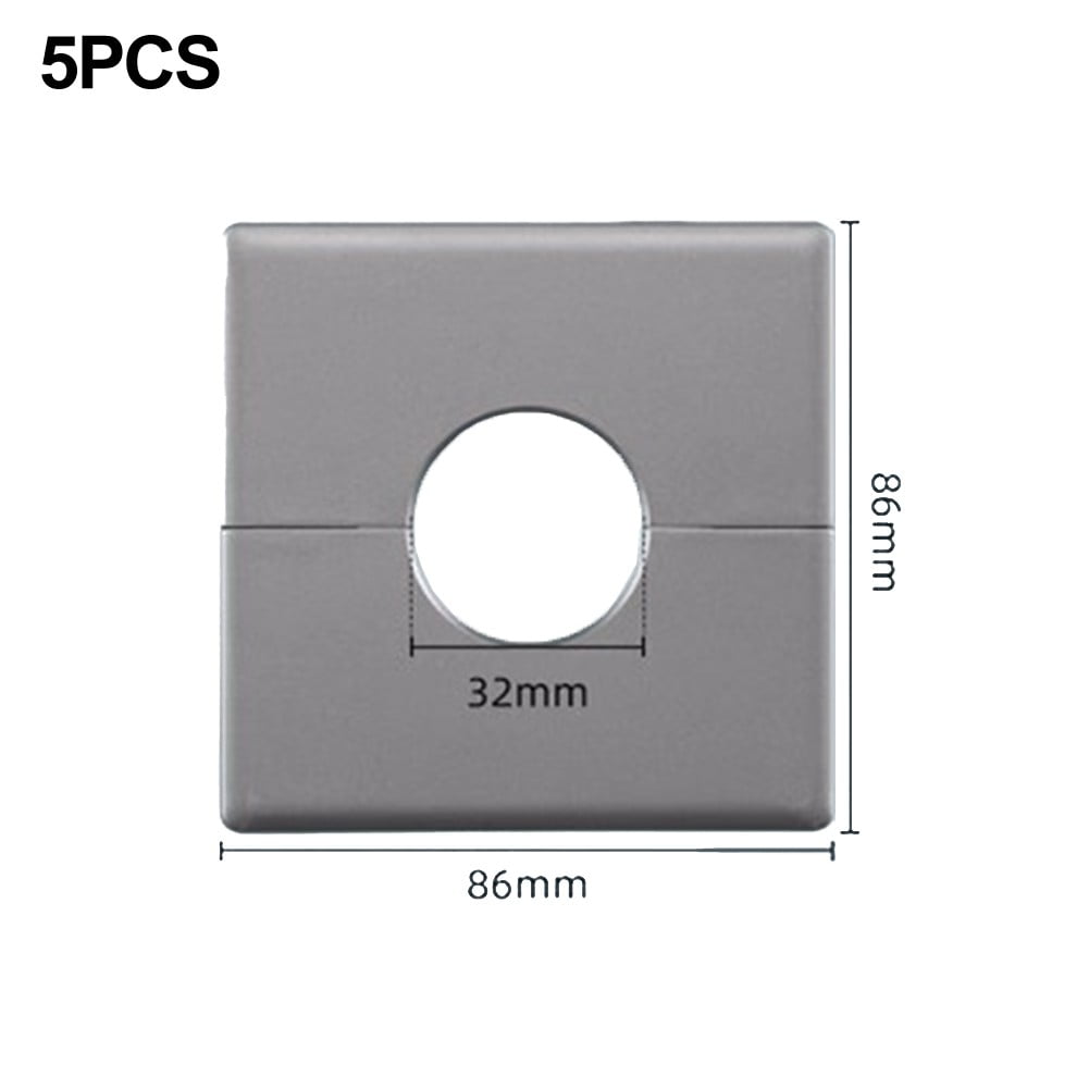 ABS Pipe Covers Escutcheon Plates Adhesive Backing Easy Installation ...