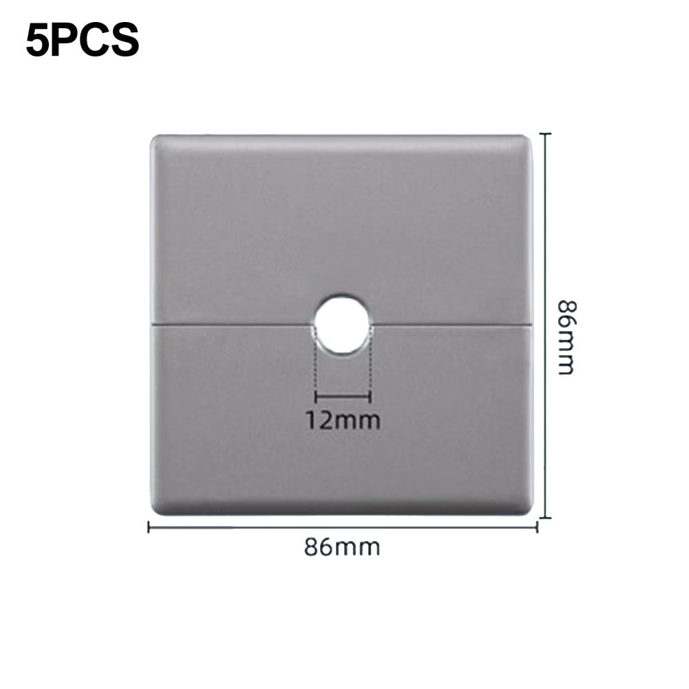 ABS Pipe Covers Escutcheon Plates Adhesive Backing Easy Installation ...