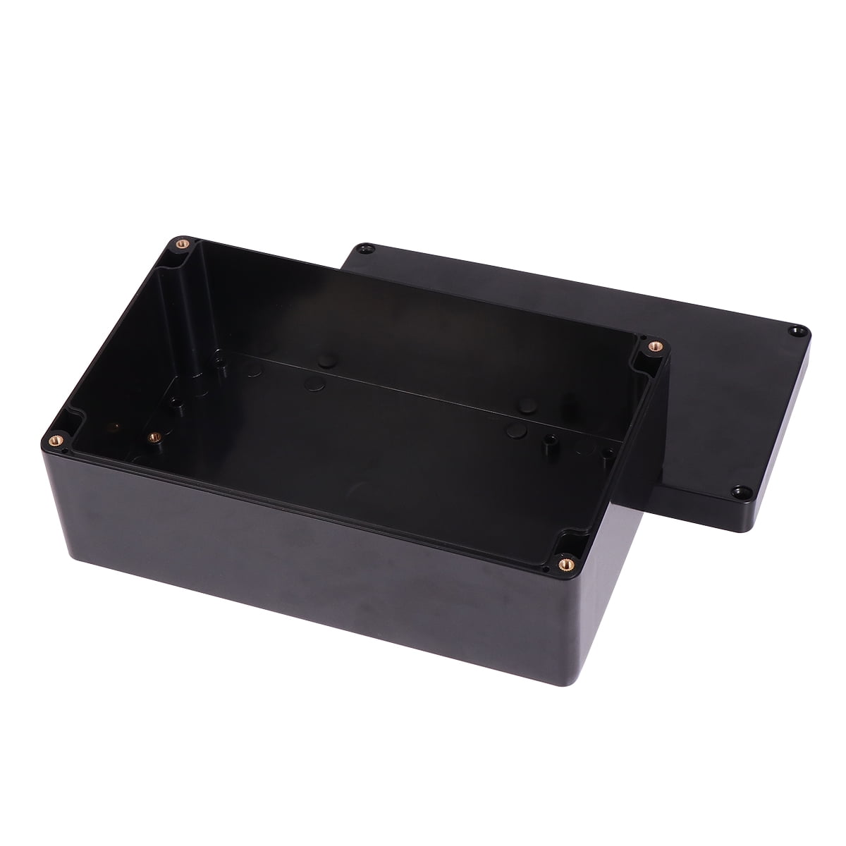 ABS Plastic Black Waterproof Junction Box Instrument Enclosure ...