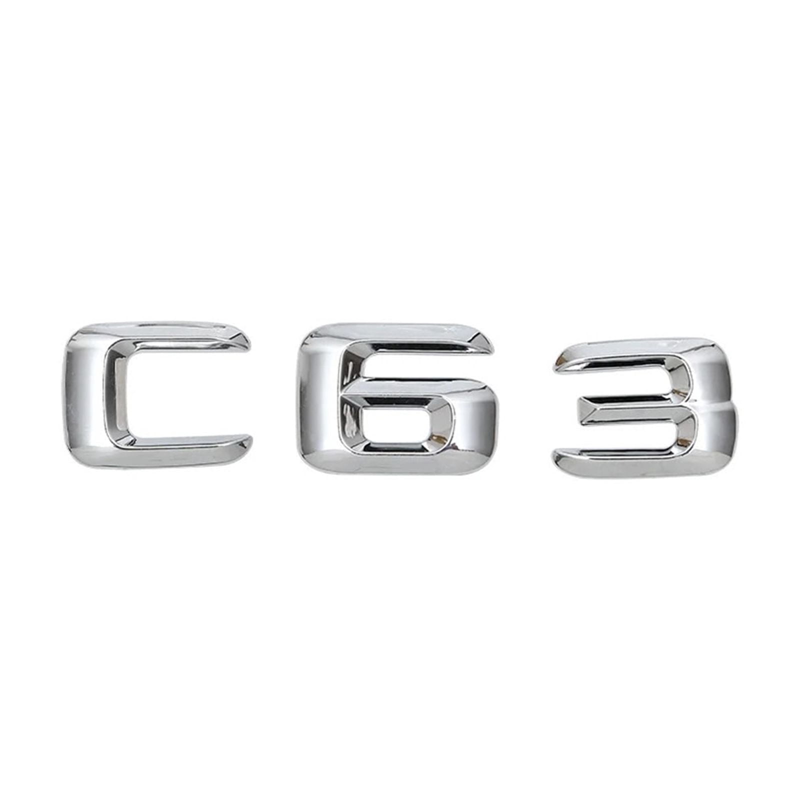 ABS Plastic Car Trunk Rear Letters Badge Emblem Decal Sticker for C ...