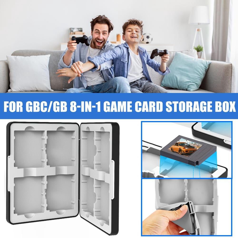 ABS Plastic Game Cartridge Holder, 5.77 x 6.89 in, Protects Against ...