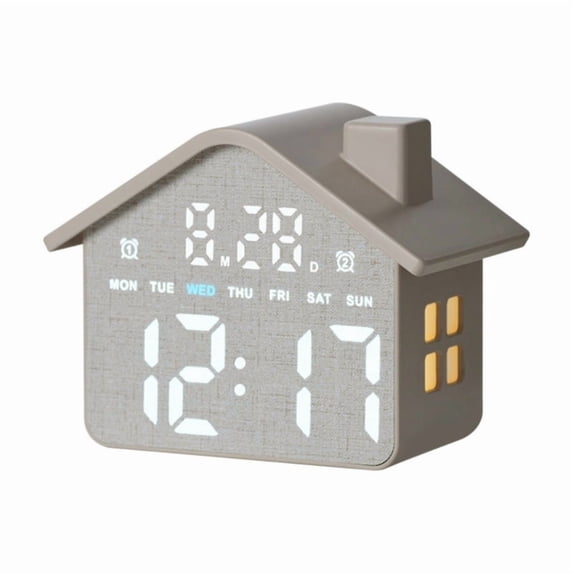 ABS Plastic LED Digital Alarm Clock With Illuminating Display Child ...
