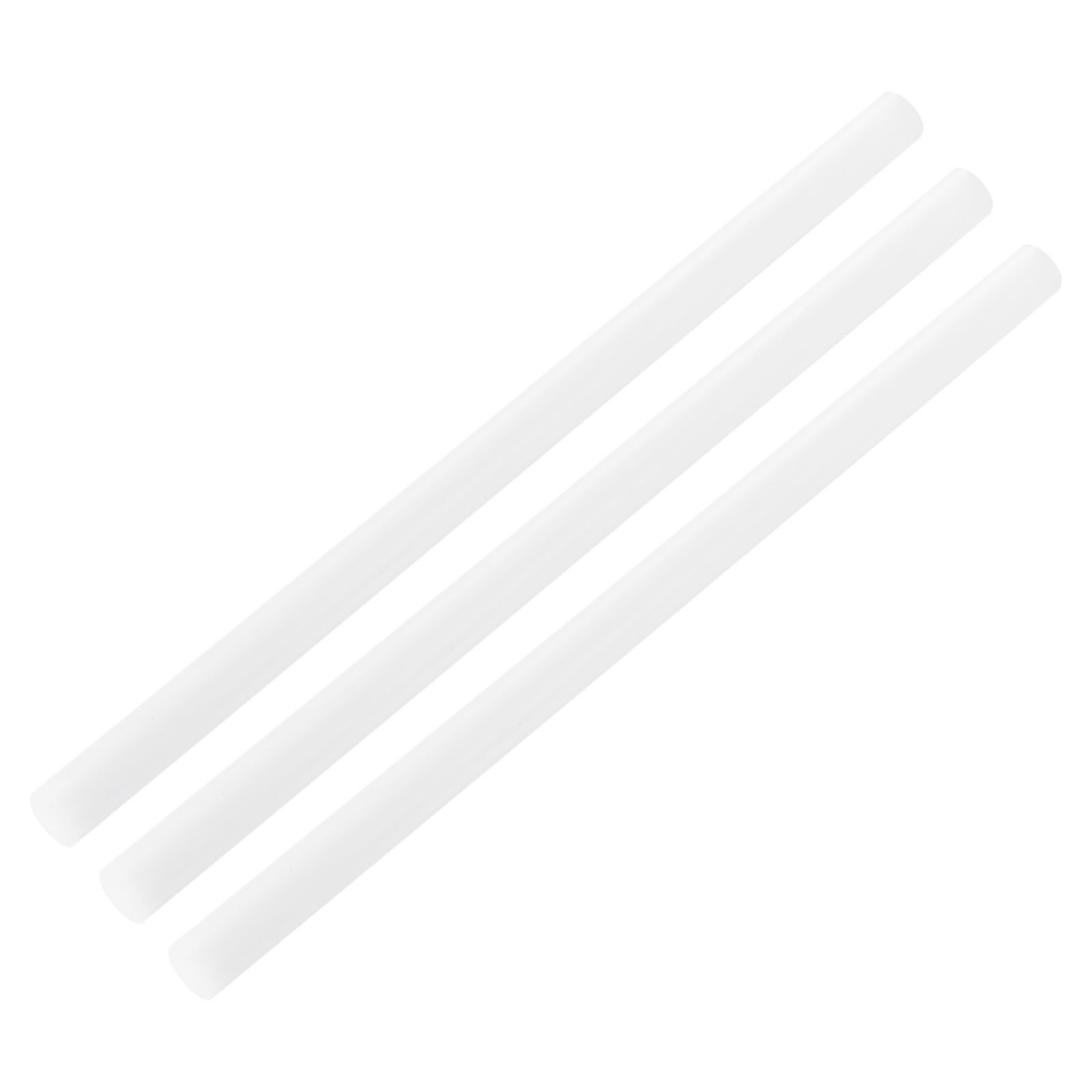 ABS Plastic Rod Round 15 mm x 300mm White for Model Material 3 Pcs ...