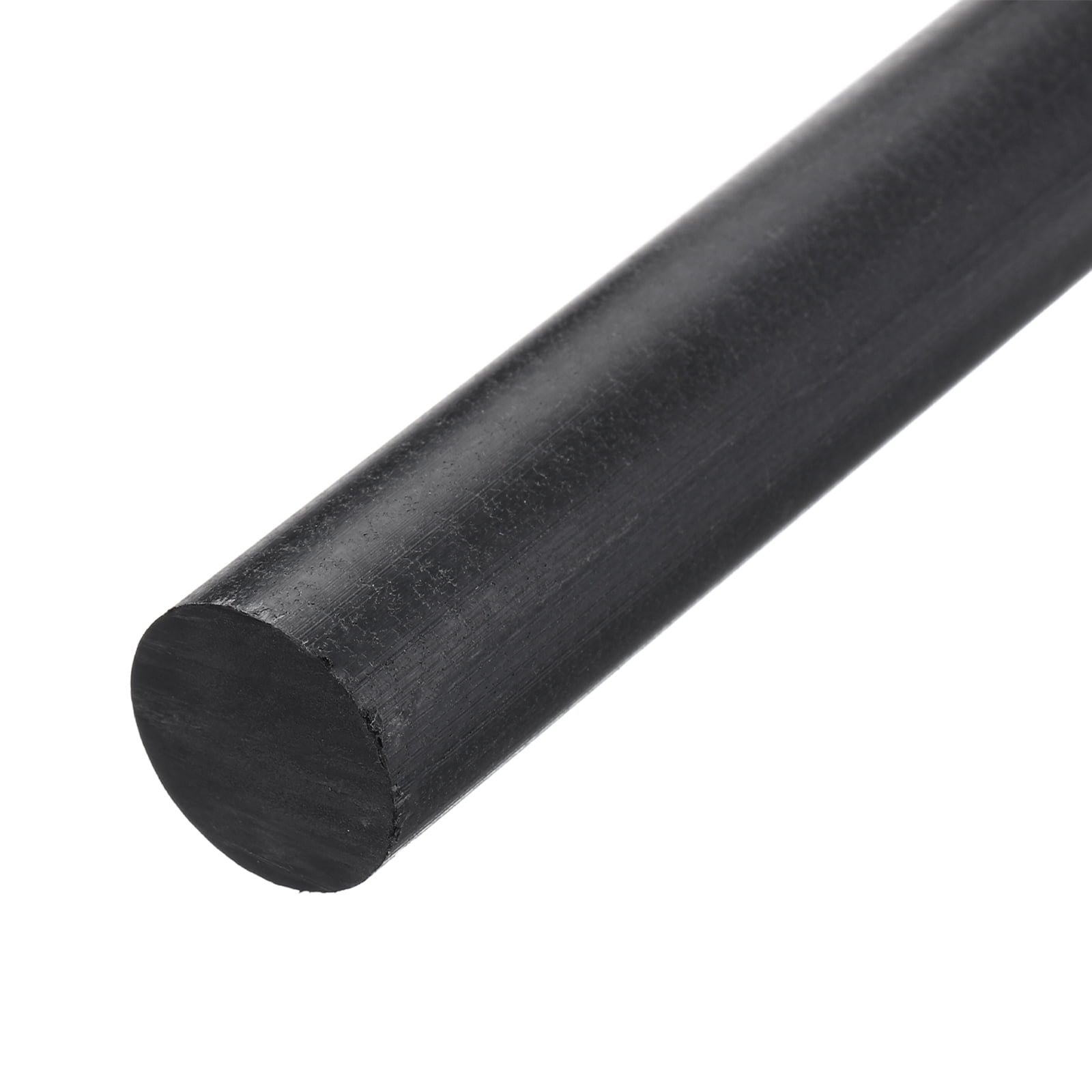 ABS Plastic Rod Round Solid Bar 45 mm x 200 mm Black for DIY Model ...