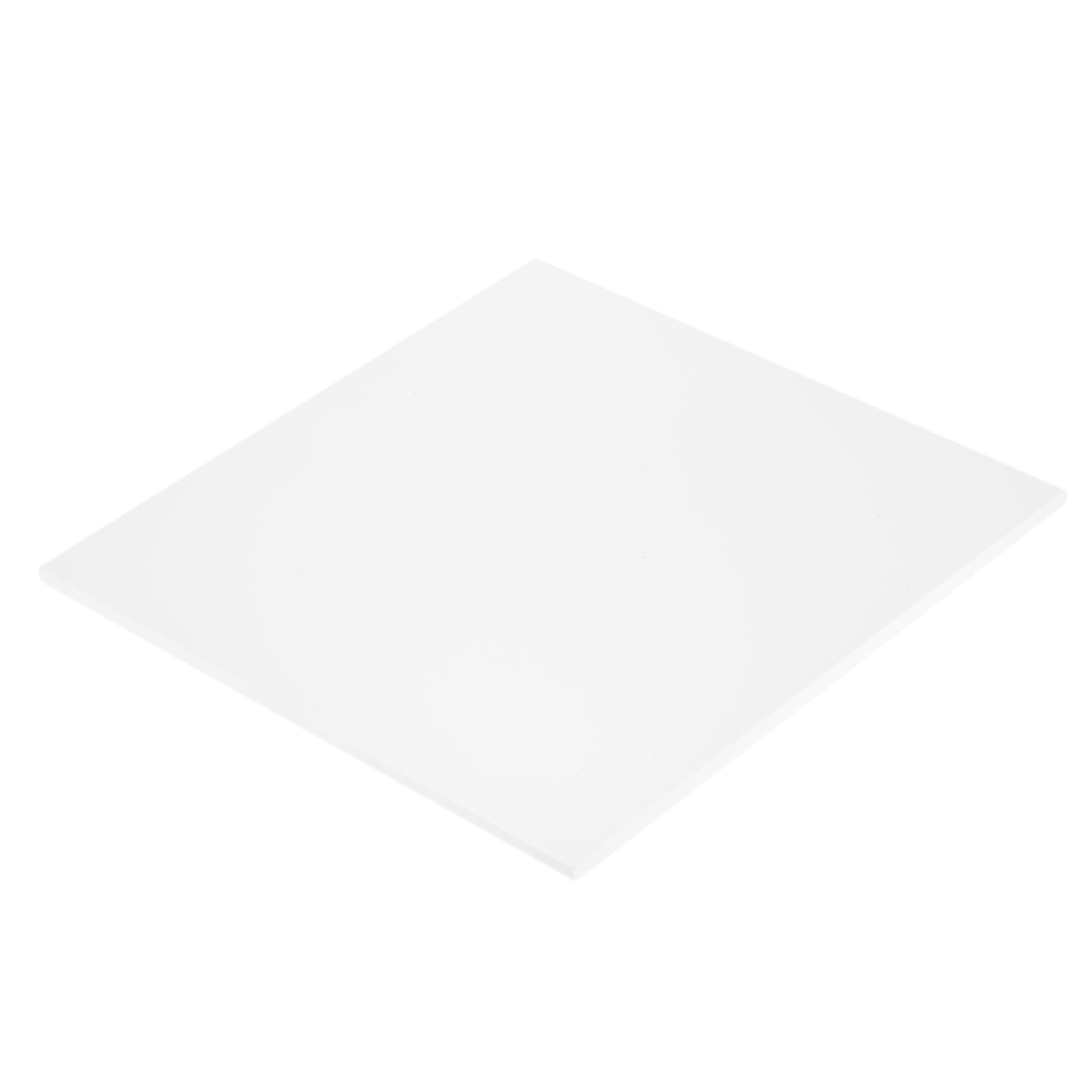 ABS Plastic Sheet 10 Inch x 10 Inch x 0.2 Inch ABS Styrene Sheets White ...